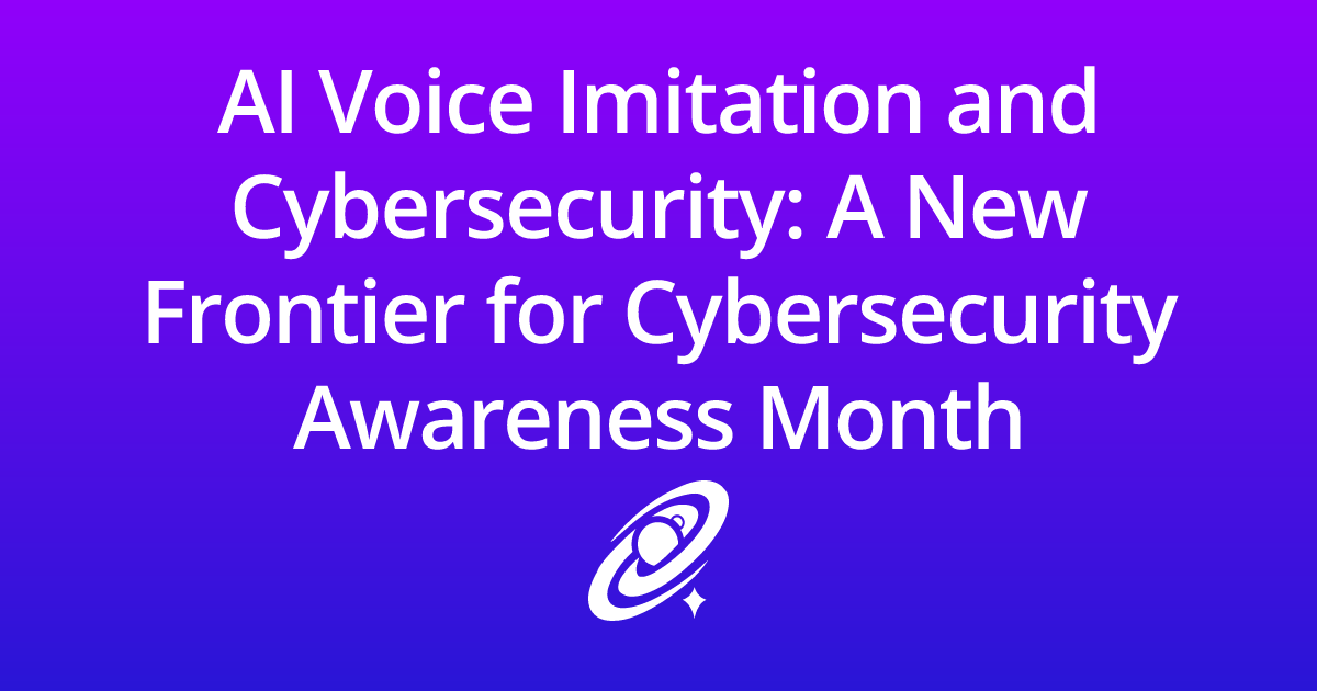 AI Voice Imitation and Cybersecurity: A New Frontier for Cybersecurity ...